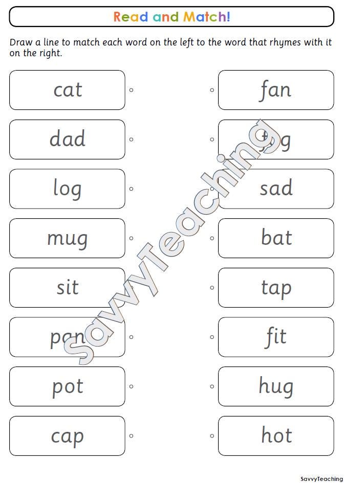 CVC Words Workbook | Fun Phonics Activities | Early Reading Practice ...