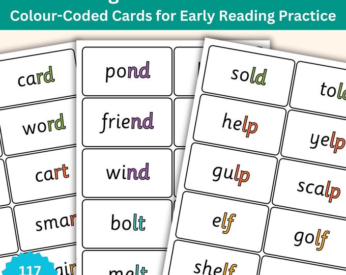 Blends Flashcards | Beginning Consonant Blends Phonics Printable ...
