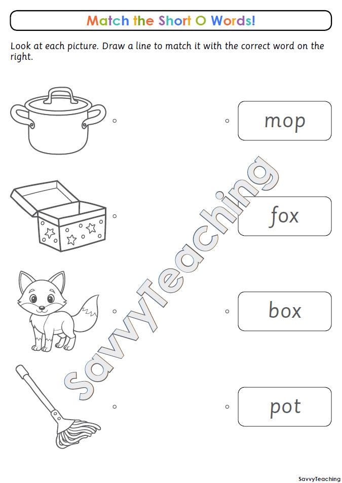 CVC Words Workbook | Fun Phonics Activities | Early Reading Practice ...