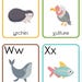 A-Z Animal Flashcards – Printable Alphabet Learning for Kids - Etsy