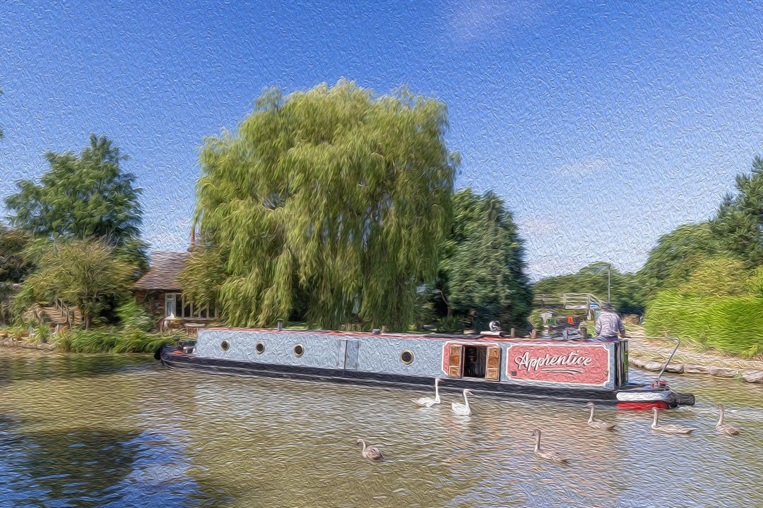 Norton Junction Canal Art Print: Photographic Wall Art, Oil Painting ...