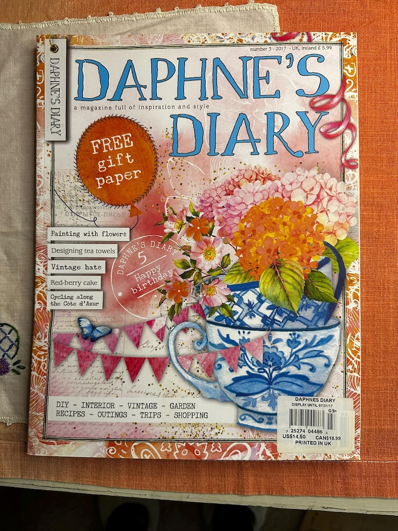 Daphne's Diary Magazine Volume #3 2017 the Netherlands - Etsy