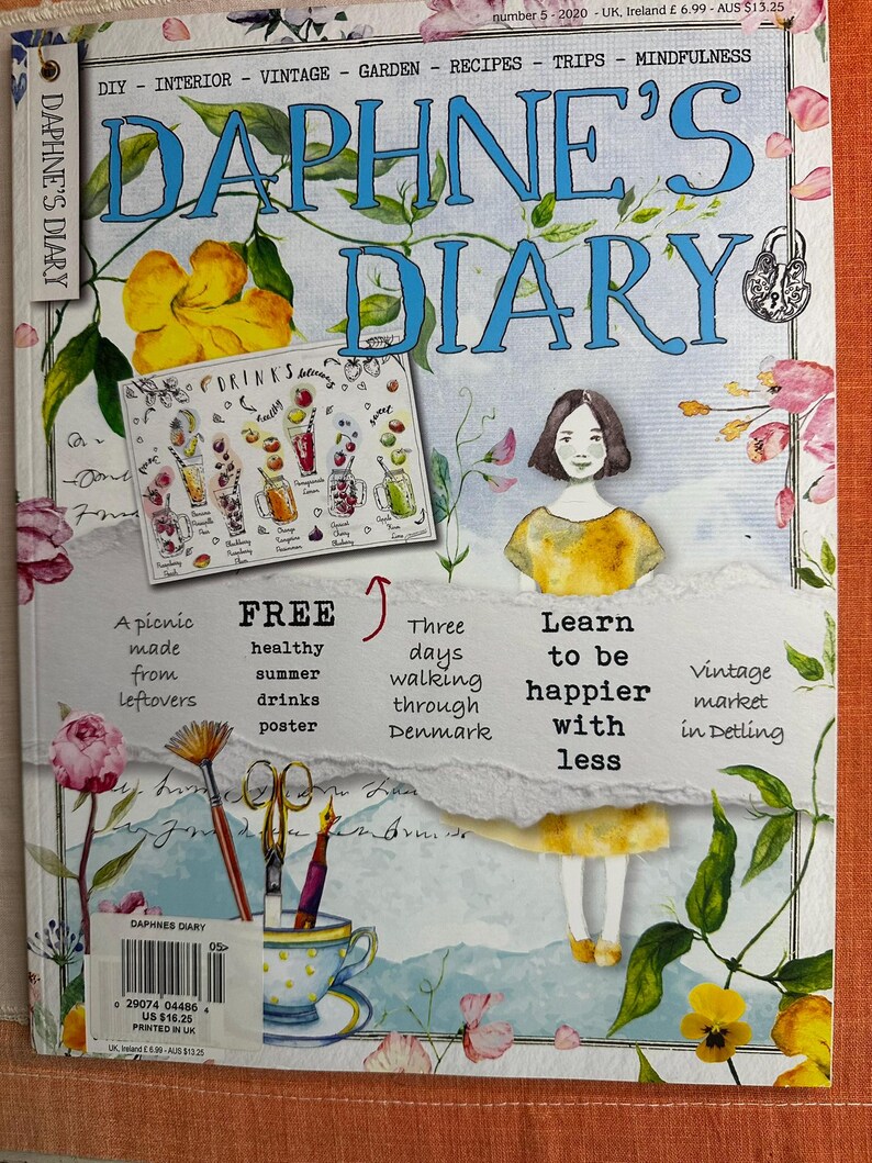 Daphne's Diary Magazine Volume #5 2020 the Netherlands - Etsy