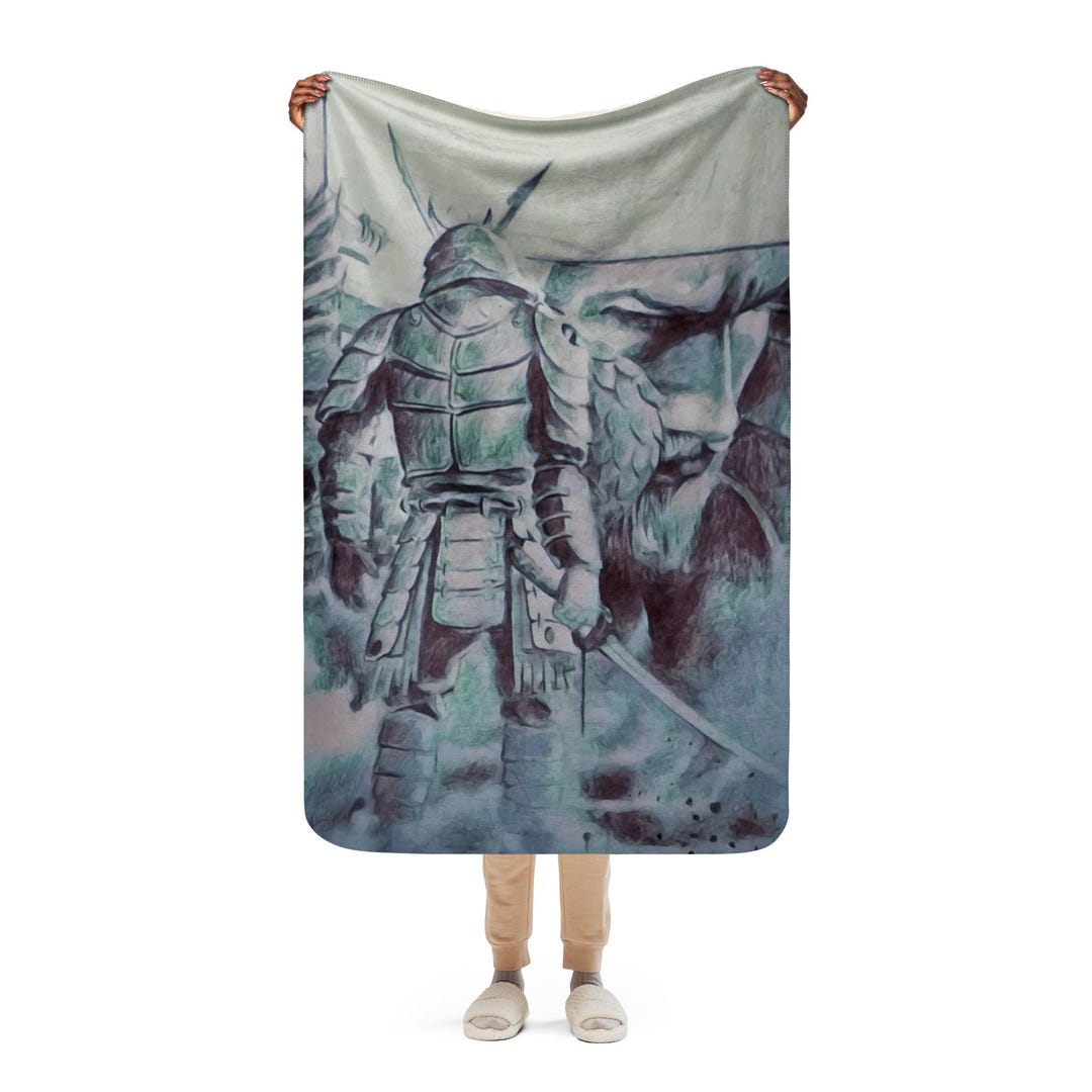Gladiator Sherpa Blanket - Etsy