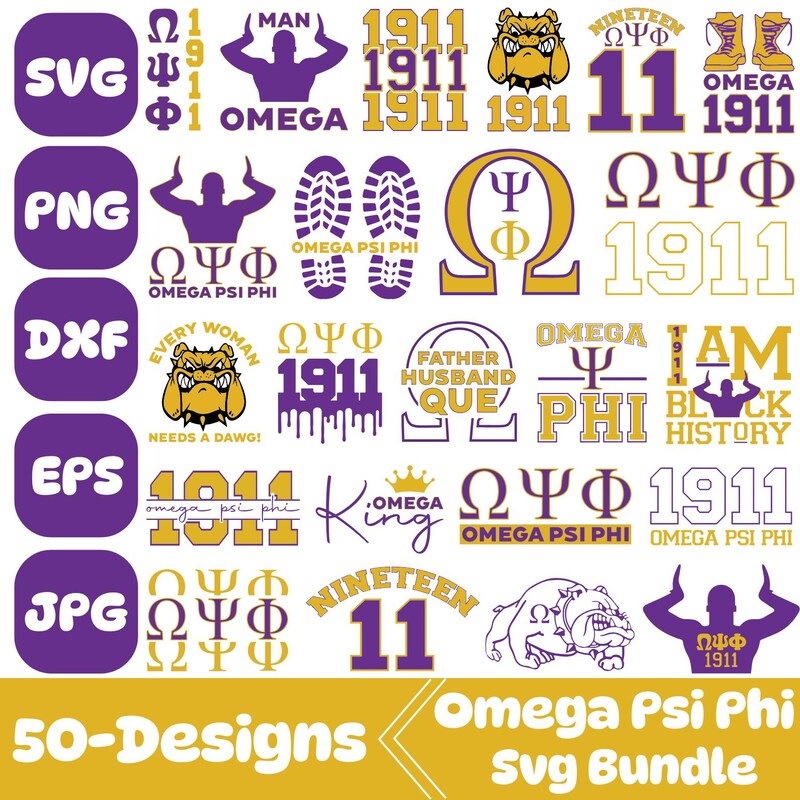 Omega Psi Phi - Etsy