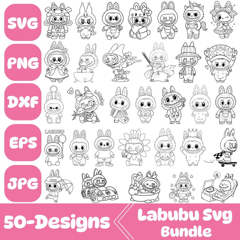 Labubu Vector - Etsy