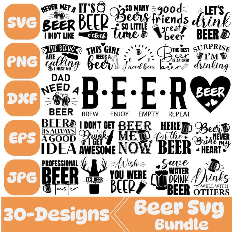 Beer Quote Svg - Etsy