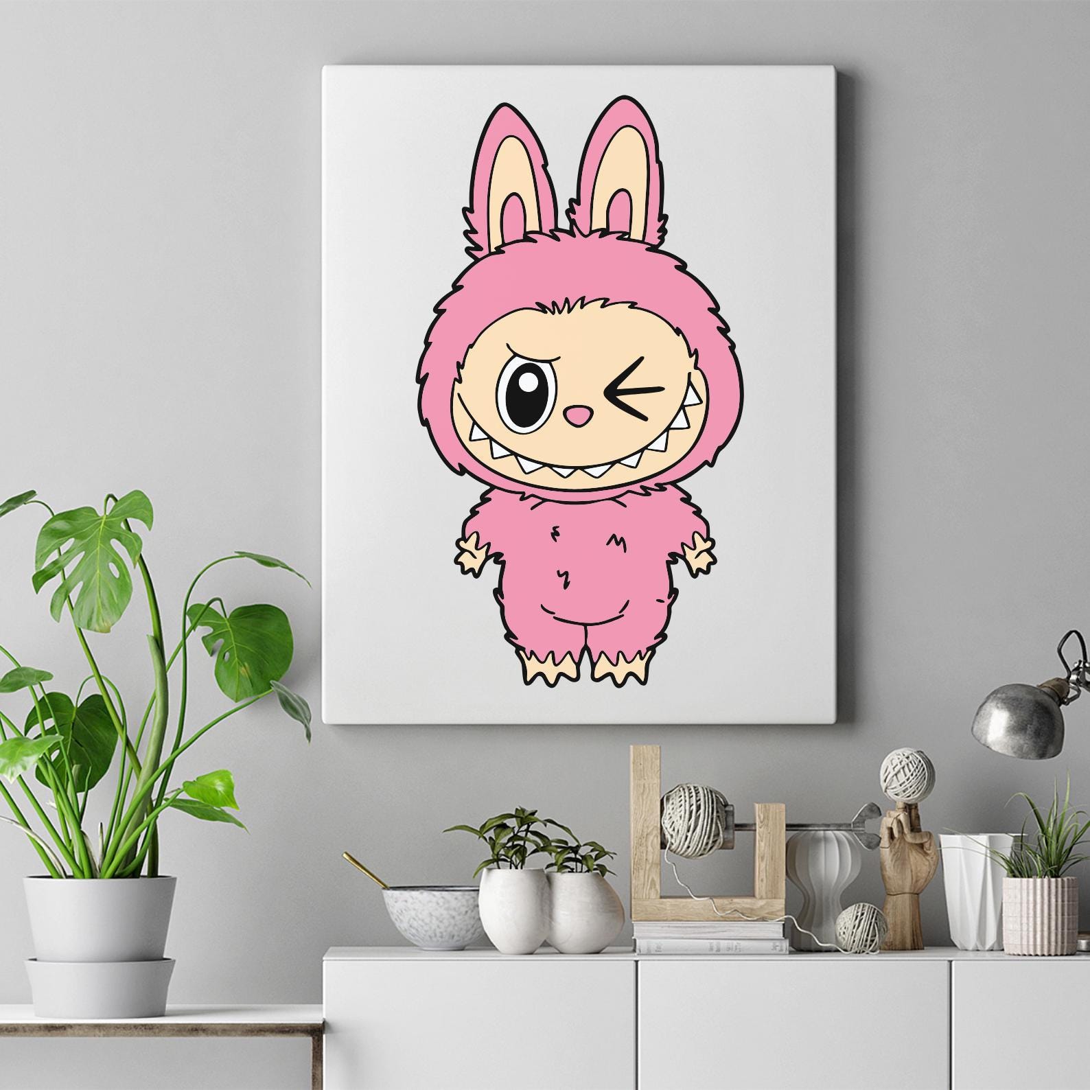 Labubu Designs Svg Png Bundle, Svg, Labubu Png Svg, Vector Digital File ...