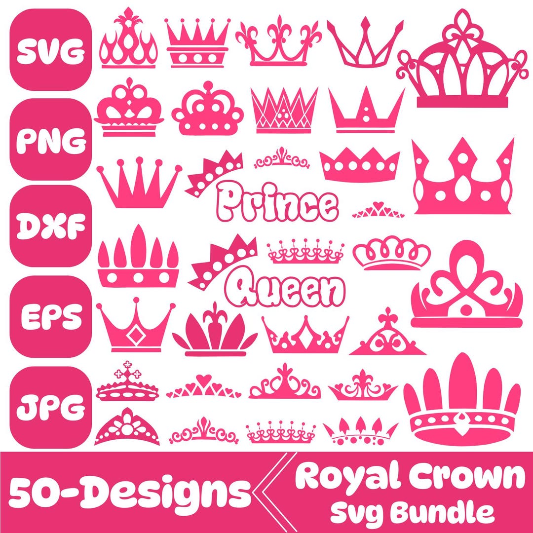 Royal Crown Svg, King Crown Svg, Crown Royal Svg, Queen Crown Svg ...