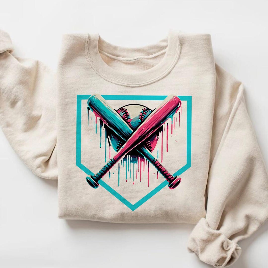 Drip Boys Baseball Bat, Cool Drip Baseball Design, Perfect for Baseball ...