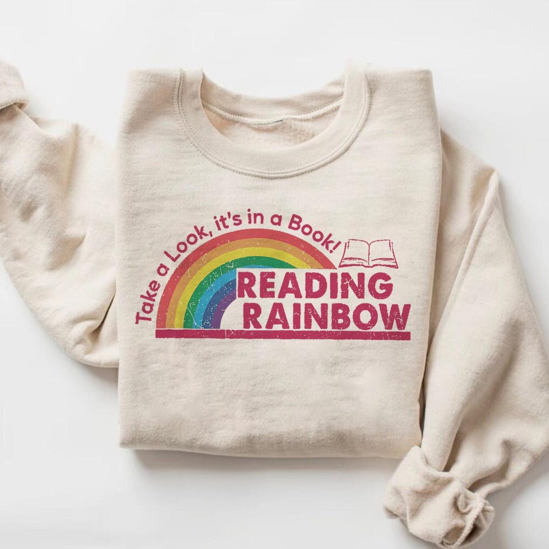 Reading Rainbow Png, Retro Librarian Png, Teacher Appreciation Png ...