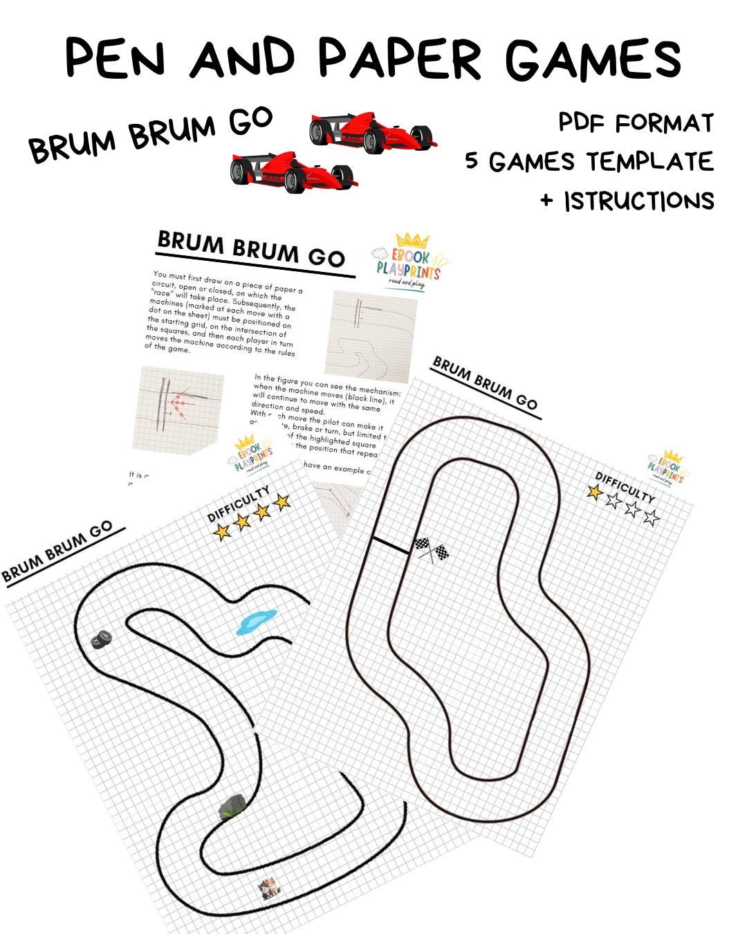 Pen & Paper Games MEGAPACK: 15 Classic Family Games (printable PDF ...