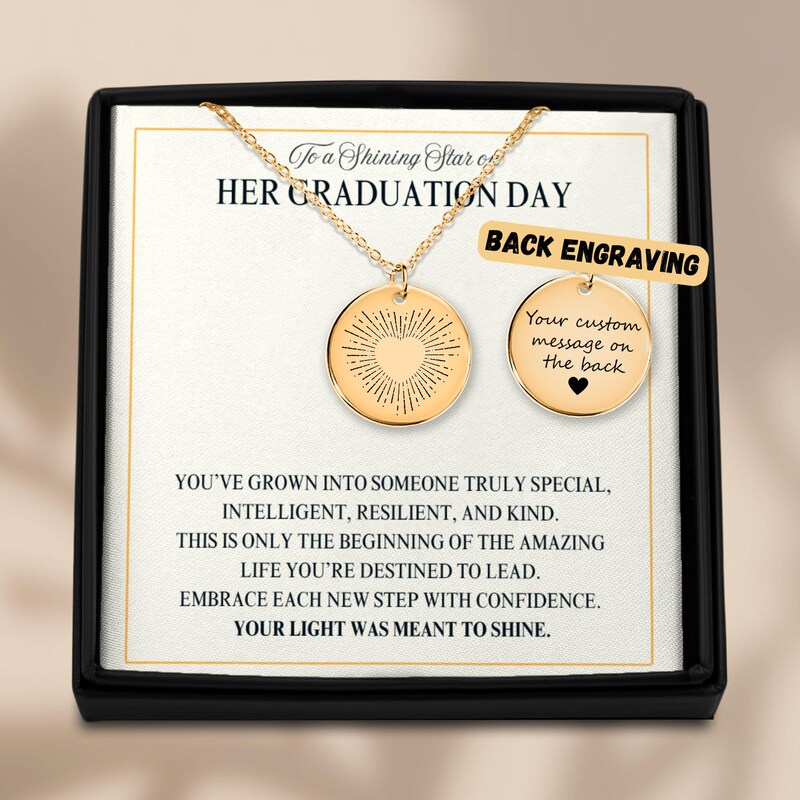 Graduation Necklace - Etsy