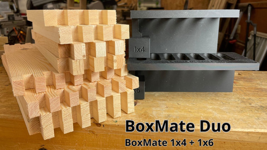 Box Joint Jig for Router: Woodworking Cabinet & Drawer Template - Etsy UK