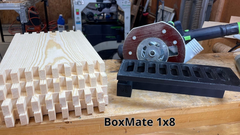 Box Joint Jig for Router: Woodworking Cabinet & Drawer Template - Etsy UK