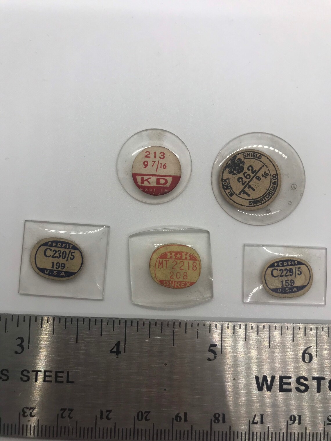 Vintage Watch Crystals Vintage Watch Parts Steampunk | Etsy