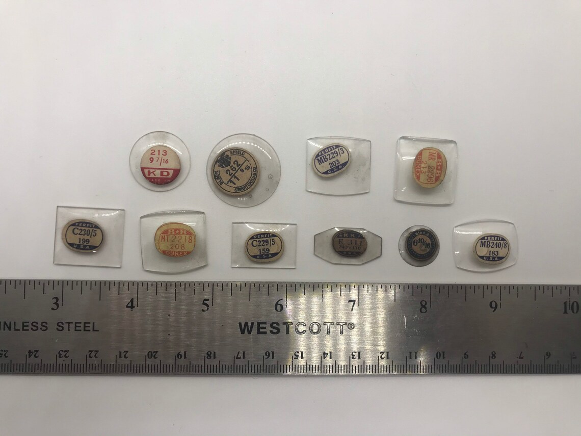 Vintage Watch Crystals Vintage Watch Parts Steampunk | Etsy