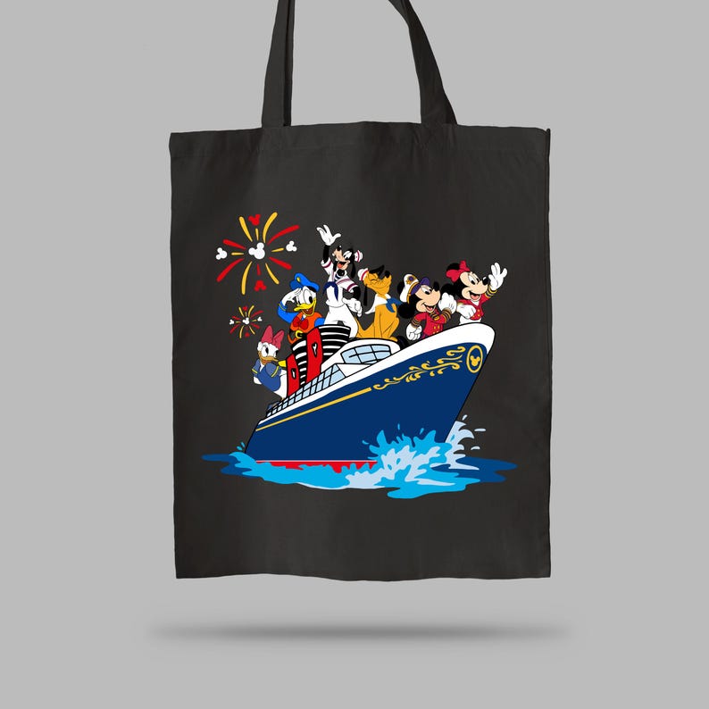 Disney Characters Cruise Sublimation PNG, Family Trip Digital Design ...