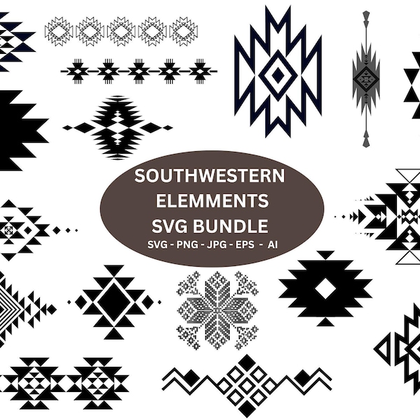 Southwestern Stencil - Etsy