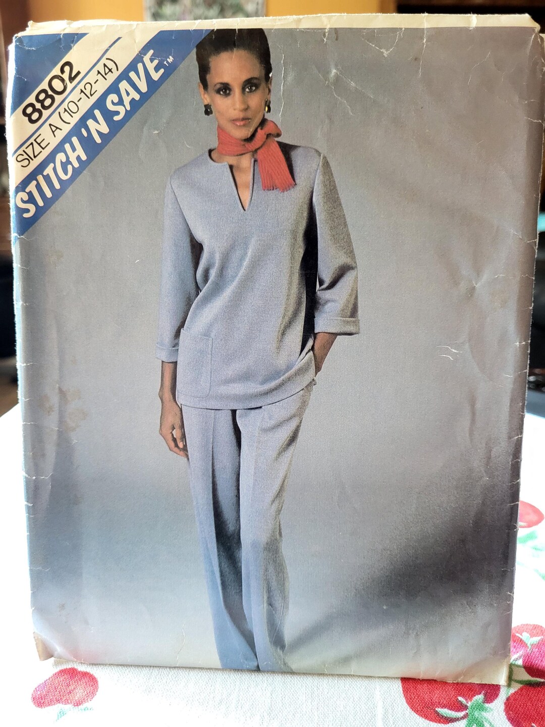 Vintage 1983 Mccall's 8802 - Easy Stitch 'n Save - Top & Pants - UNCUT ...