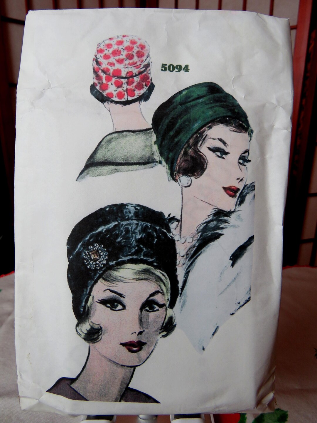 Retro Hat/turban Pattern Pattern Peddler 5094 UNCUT & Factory FOLDED - Etsy