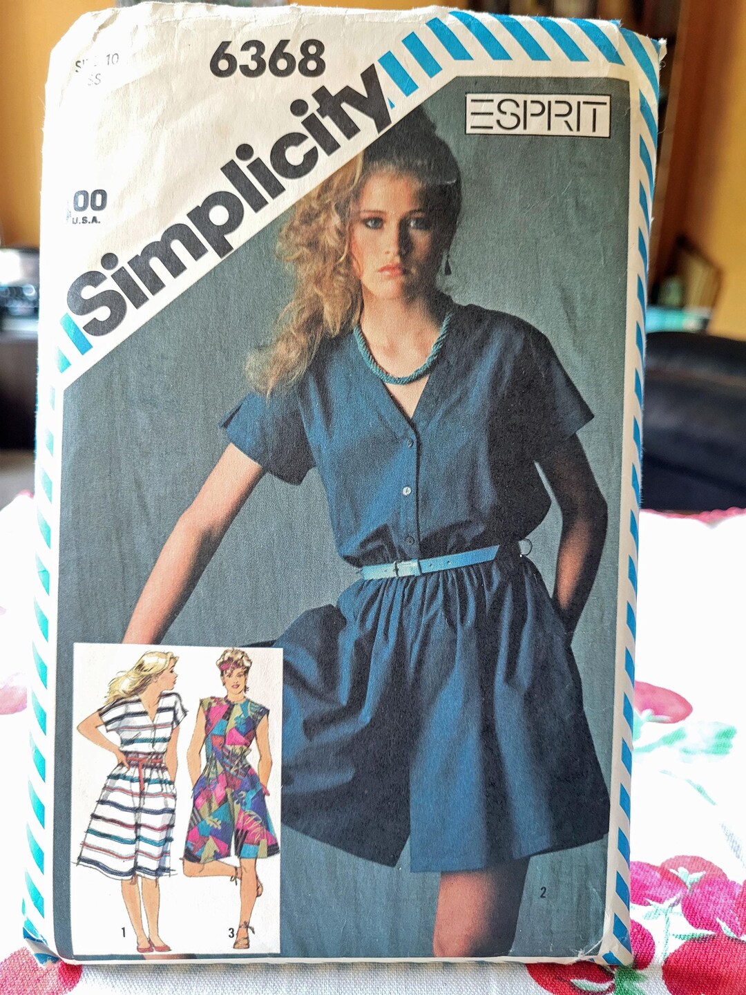 Vintage 1983 SIMPLICITY Pattern 6368 - Esprit - VERIFIED COMPLETE ...