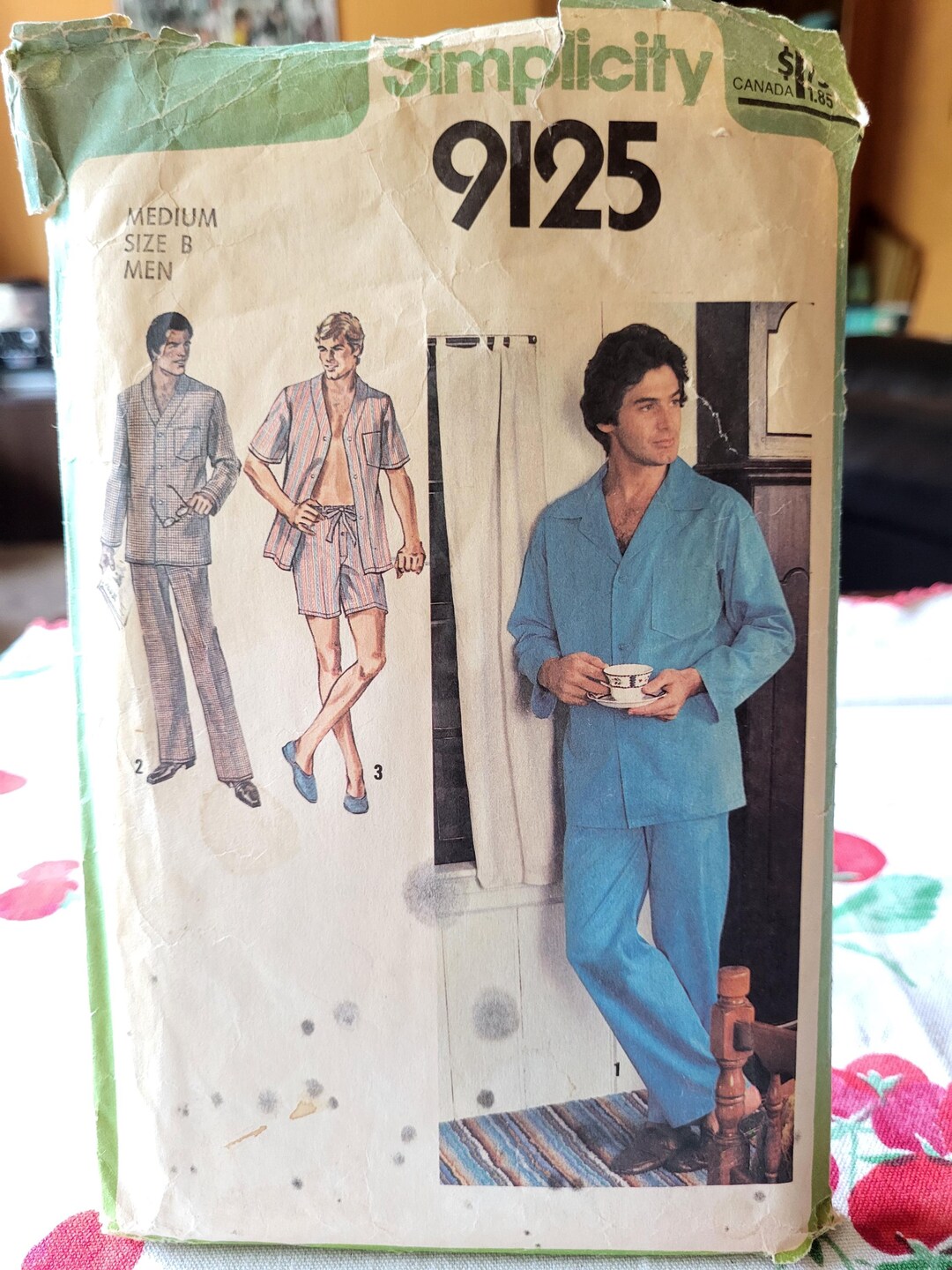 Vintage 1979 SIMPLICITY Pattern 9125 - COMPLETE Except for Missing Back ...