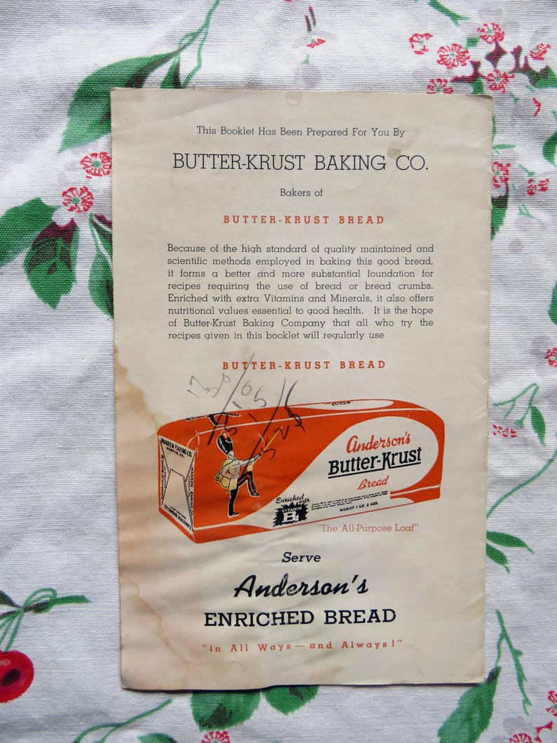 Rare - WWII Recipes - "bright IDEAS - to Make Limited Food Supplies Go ...