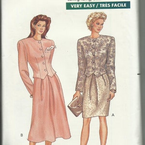 Vintage 1988 BUTTERICK Pattern 6717 - COMPLETE to Size 10 - Classics ...