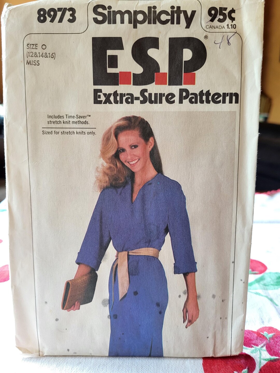 Vintage 1979 SIMPLICITY Pattern 8973 - Extra-sure Pattern - Misses ...