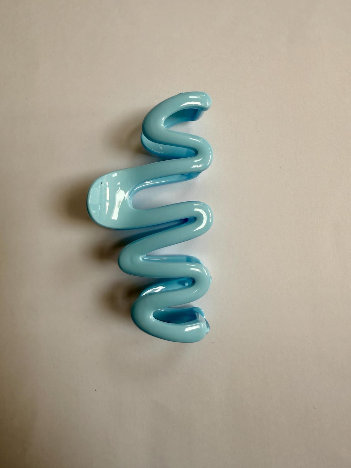 The Wavy Hair Clamp: Large Plastic Hair Accessory (10.5cm) - Etsy UK