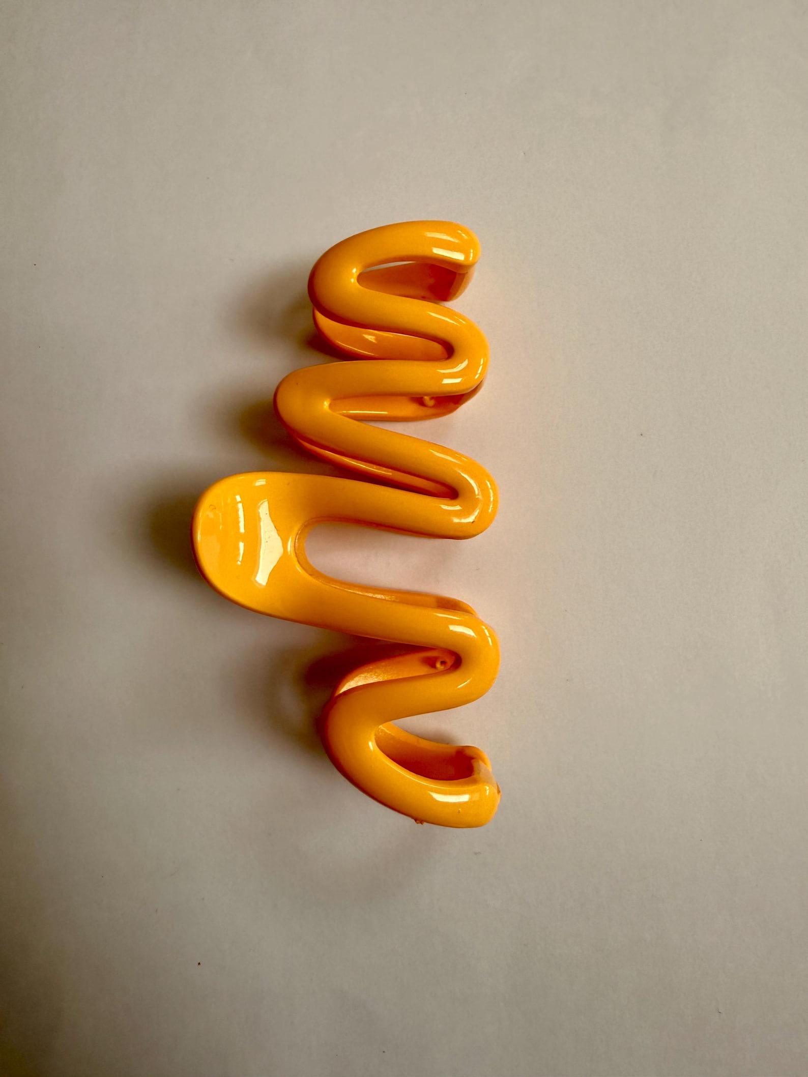 The Wavy Hair Clamp: Large Plastic Hair Accessory (10.5cm) - Etsy UK