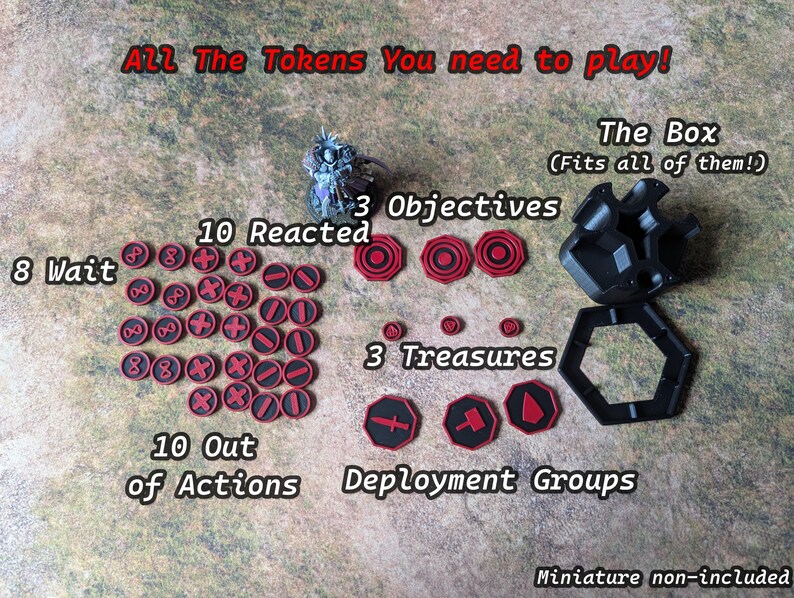 Warcry 2026 Starter Kit: Tokens, Measuring Tools & Ability Tray ...