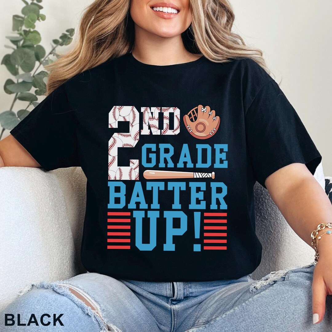Batter up School Grades Shirt, Baseball School Shirt, Back to School ...