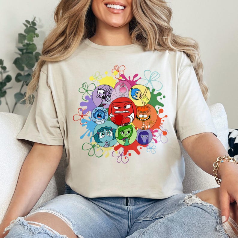 Inside Out Characters, Pixar Inside Out Shirts, Pixar Inside Out 2 ...