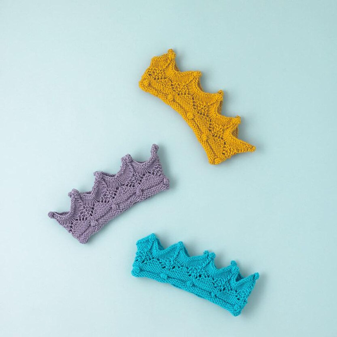 Party Crown – Knitting Pattern PDF for Kids & Adults | Fun Dress-up ...