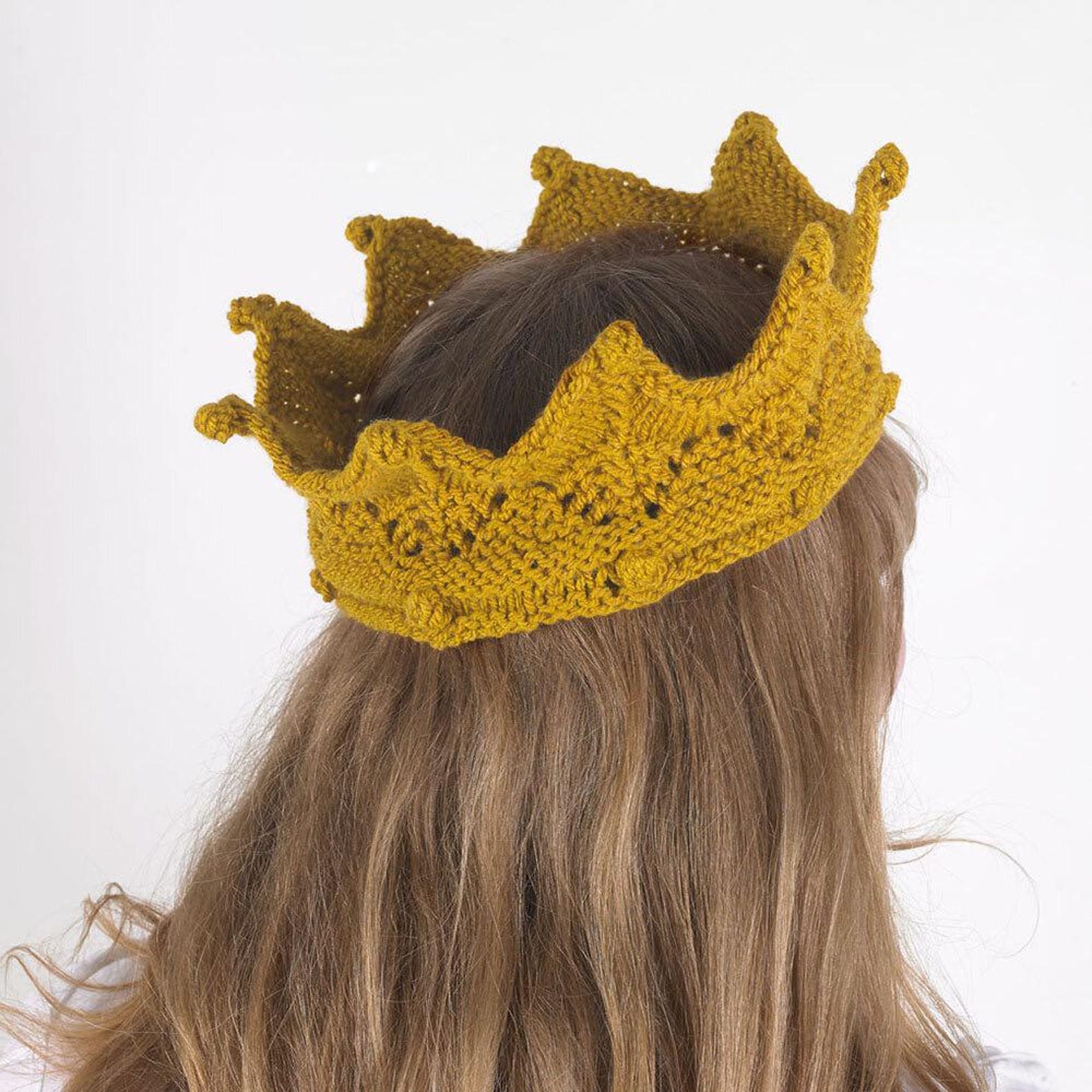 Party Crown – Knitting Pattern PDF for Kids & Adults | Fun Dress-up ...