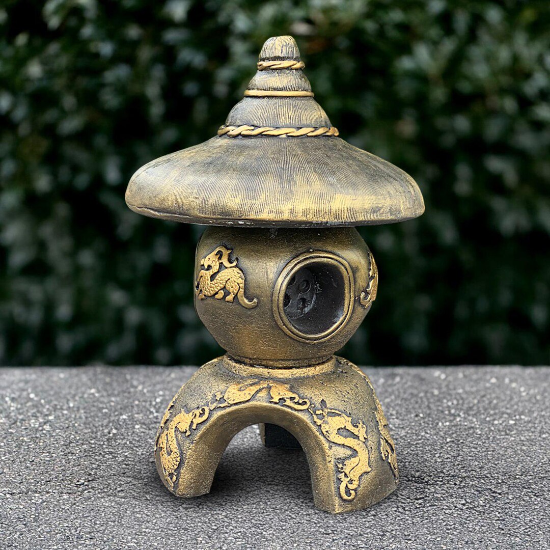 Amazing Pagoda Statue Concrete Lantern Pagoda Sculpture Outdoor Lantern ...