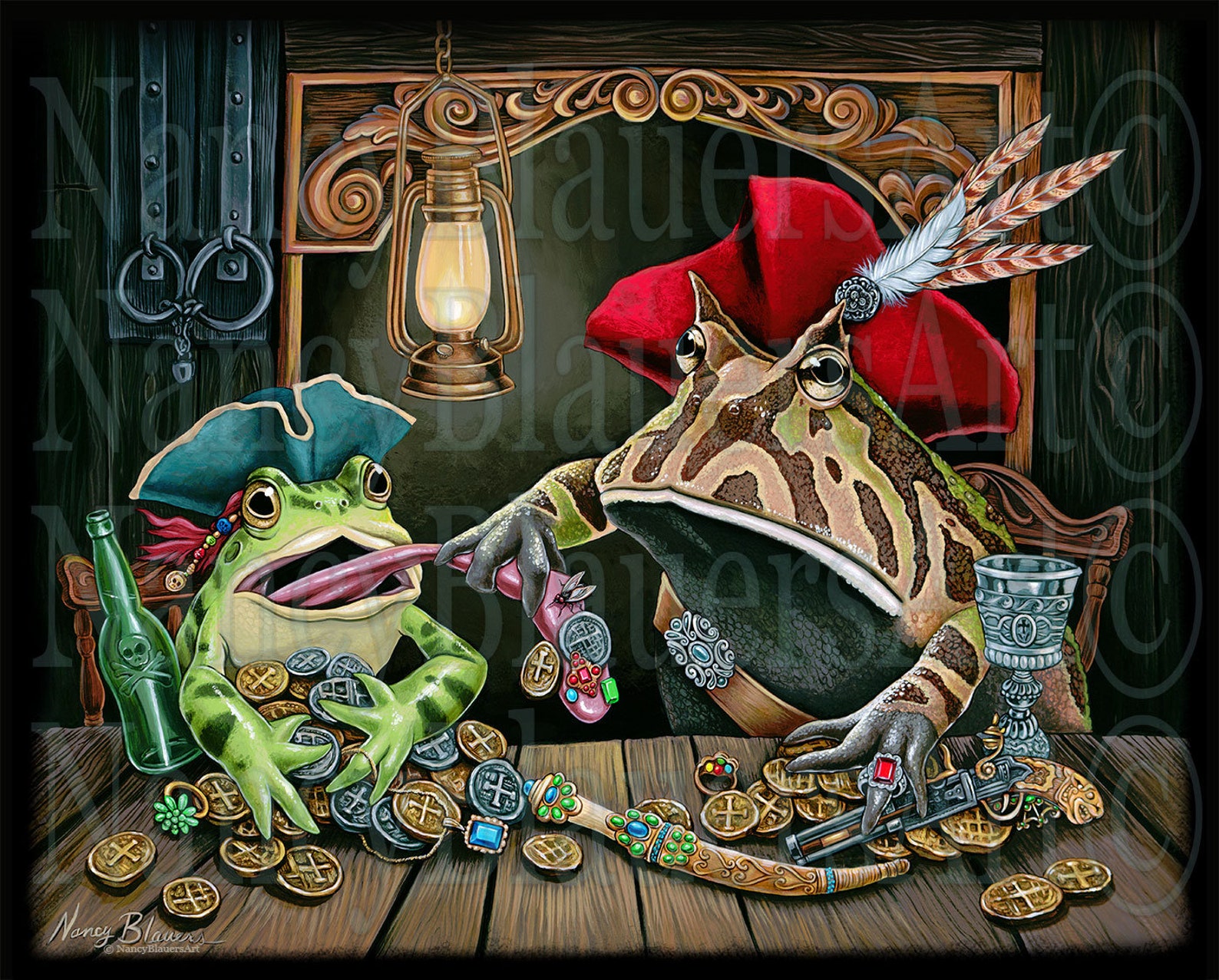 Pieces of Eight, Fine Art Print - Etsy