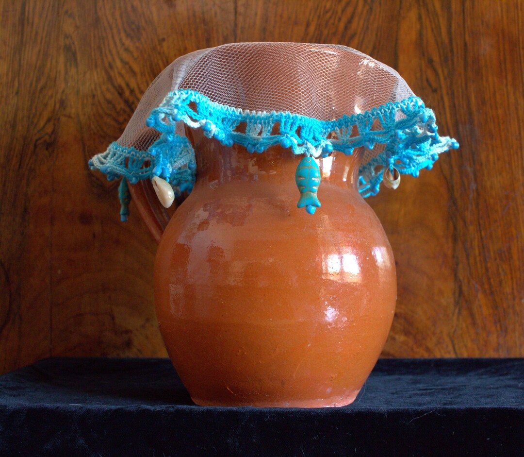 Crochet, Jug Cover, Gift, Hand Made, Practical, Vintage, Individual ...