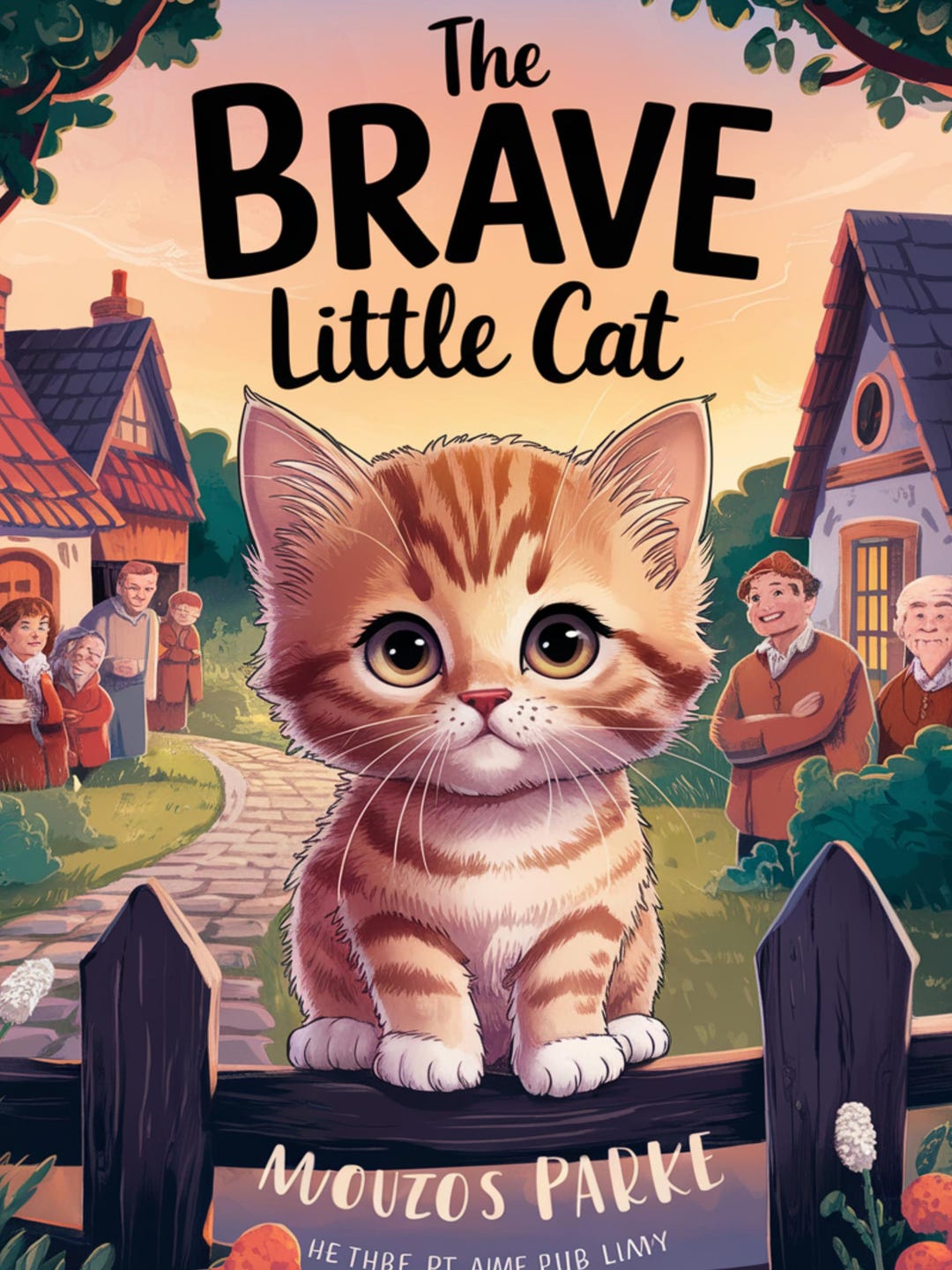 The Brave Little Cat: A Heartwarming Tale of Courage and Friendship - Etsy