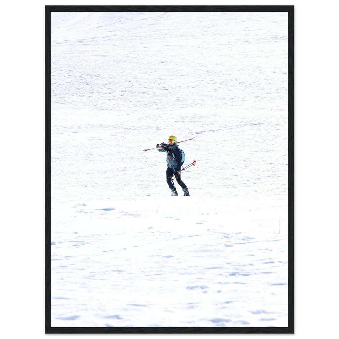 THE SKIER - Etsy