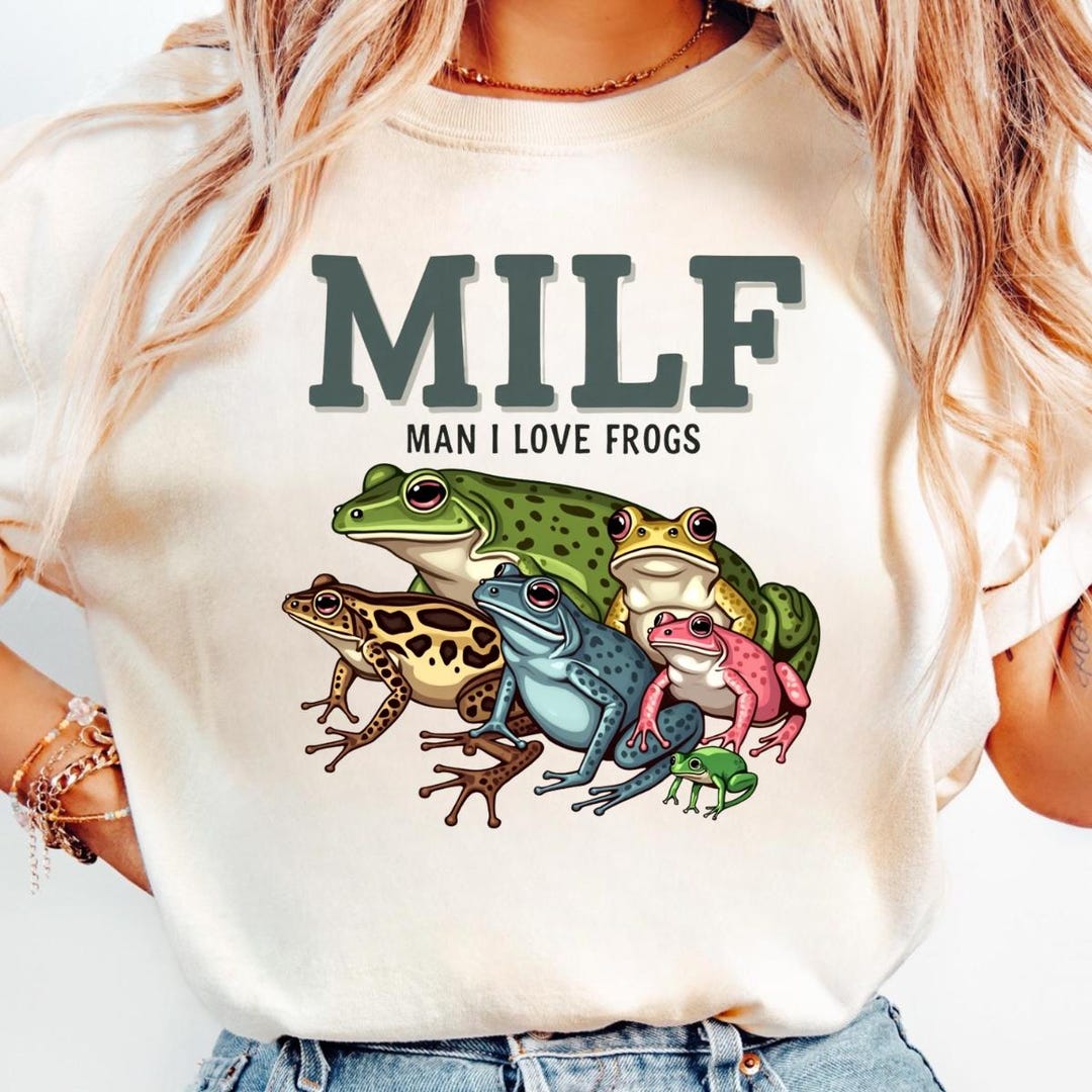 Man I Love Frogs Meme T-shirt, Funny Frog Lover Gift, Vintage Style ...