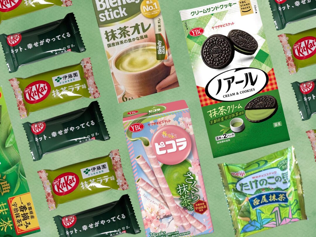 Japanese Matcha Snack Box – 10 Rich Matcha Kit Kats & Matcha Pocky ...