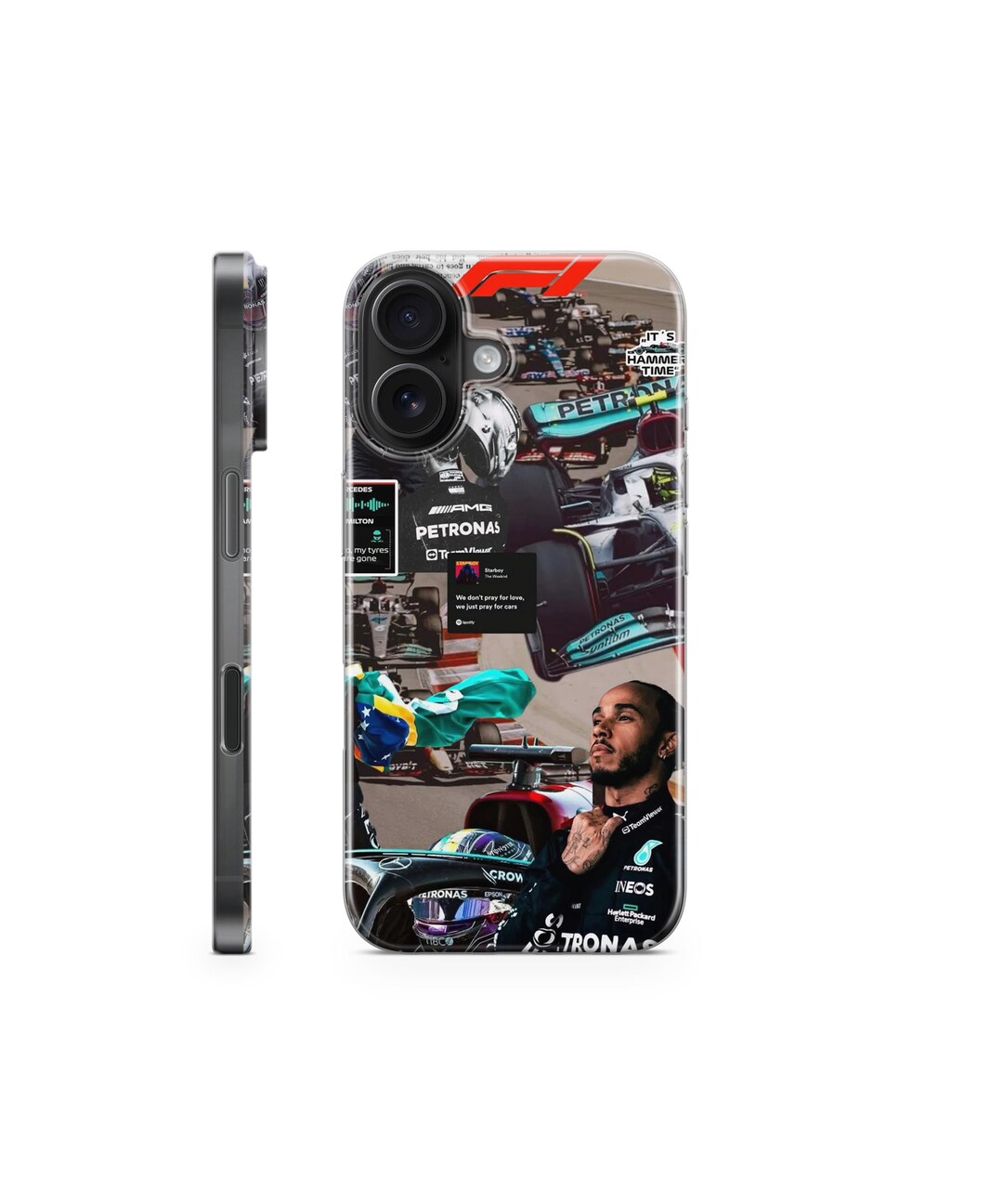 Lewis Hamilton Phone Case Formula 1 Phone Cover for iPhone 16 Pro Max ...