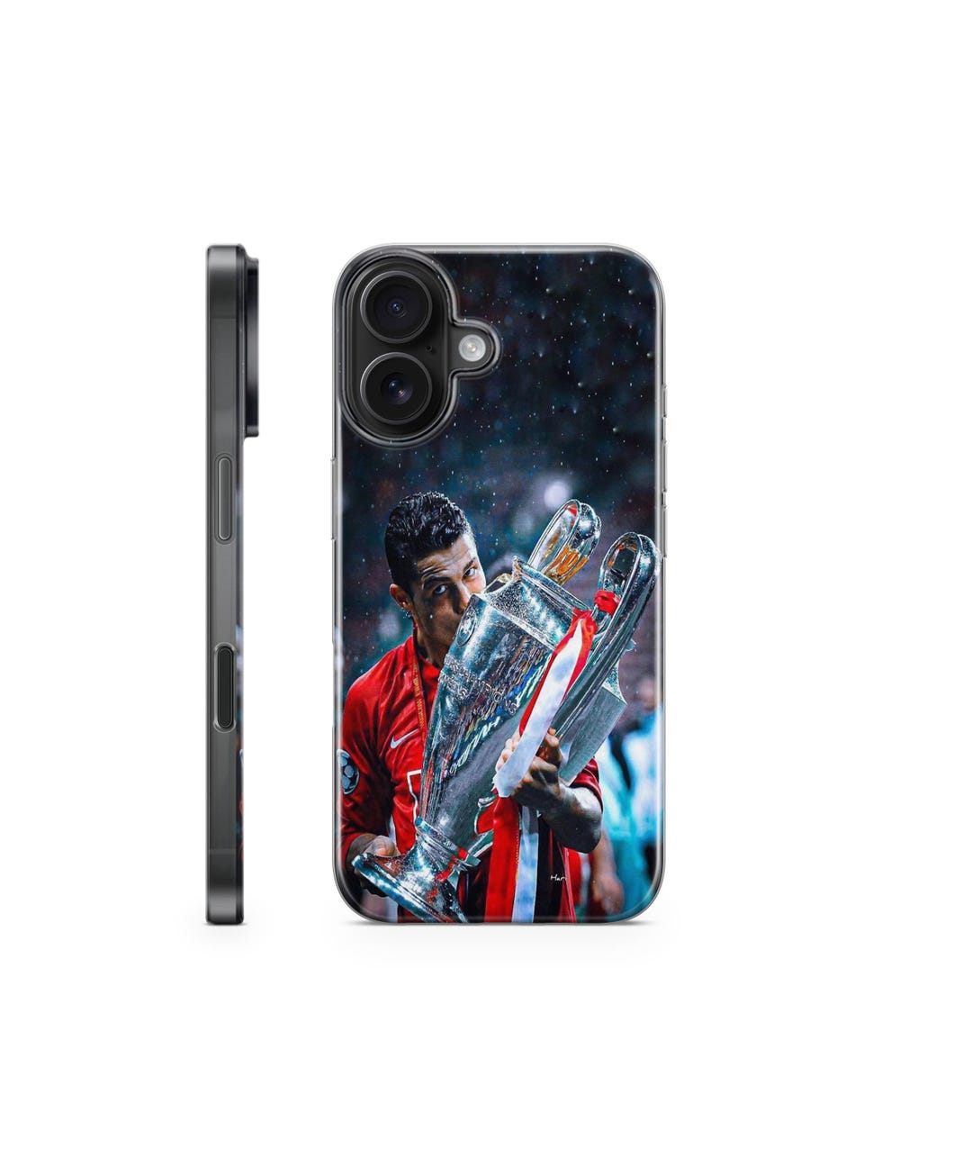 Cristiano Ronaldo Phone Case CR7 Phone Cover for iPhone 16 Pro Max 15 ...
