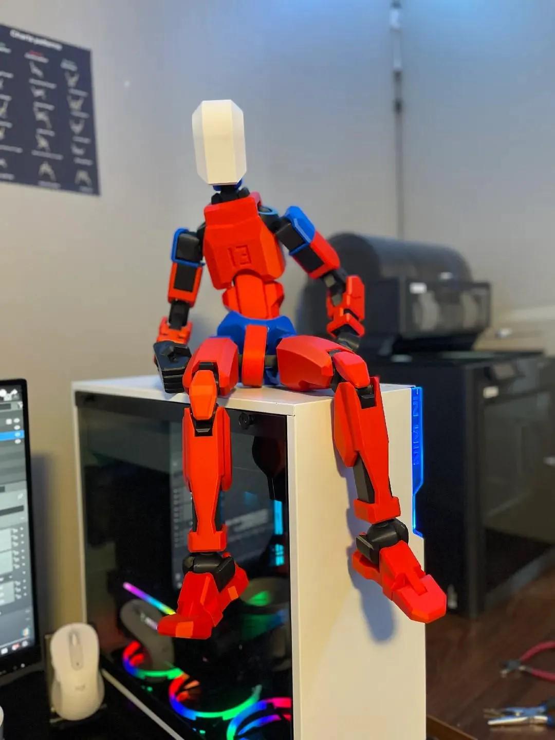DUMMY 13 Printable Jointed Figure STL File - Etsy