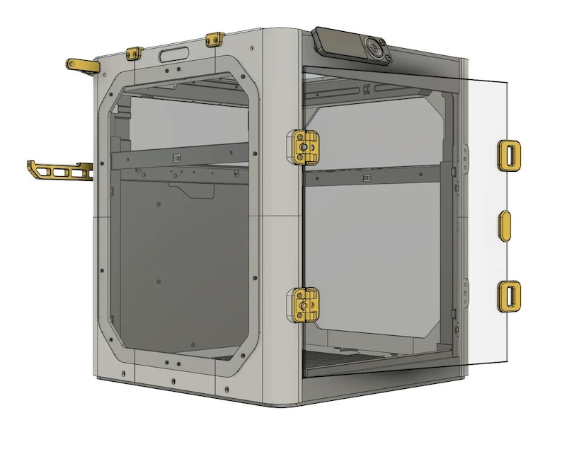 ARC Bambu Lab P1P Enclosure STL File - Etsy