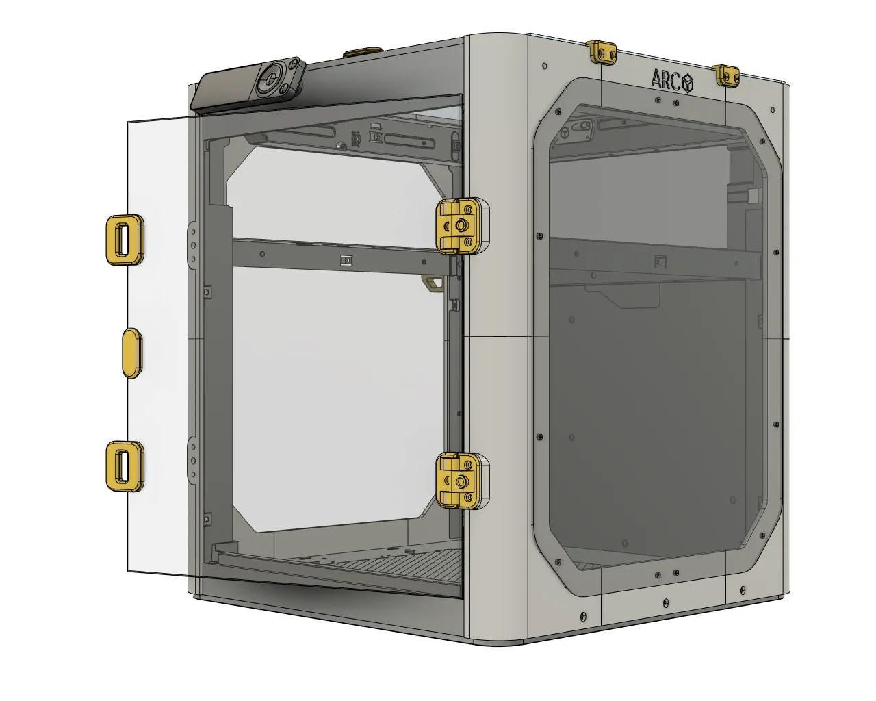 ARC Bambu Lab P1P Enclosure STL File - Etsy