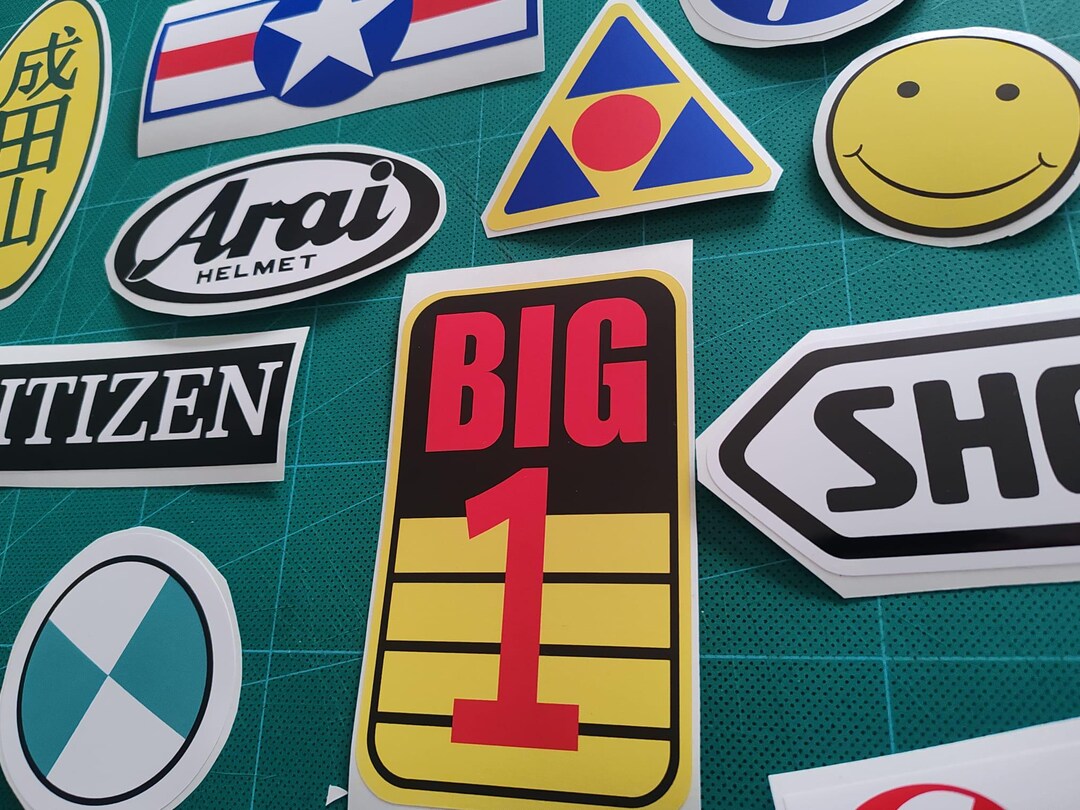 AKIRA Anime Motorcycle Sticker Pack Japan JDM Shotaro Kaneda Bike ...